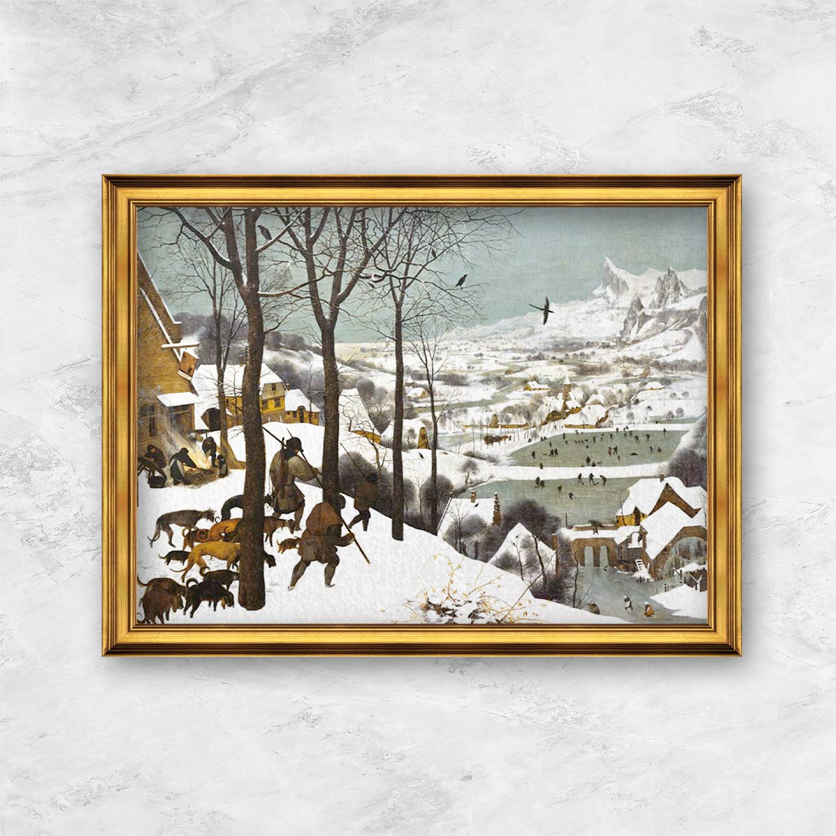 "Die Heimkehr der Jäger" | Pieter Bruegel der Ältere – Galerie Barkhau ...