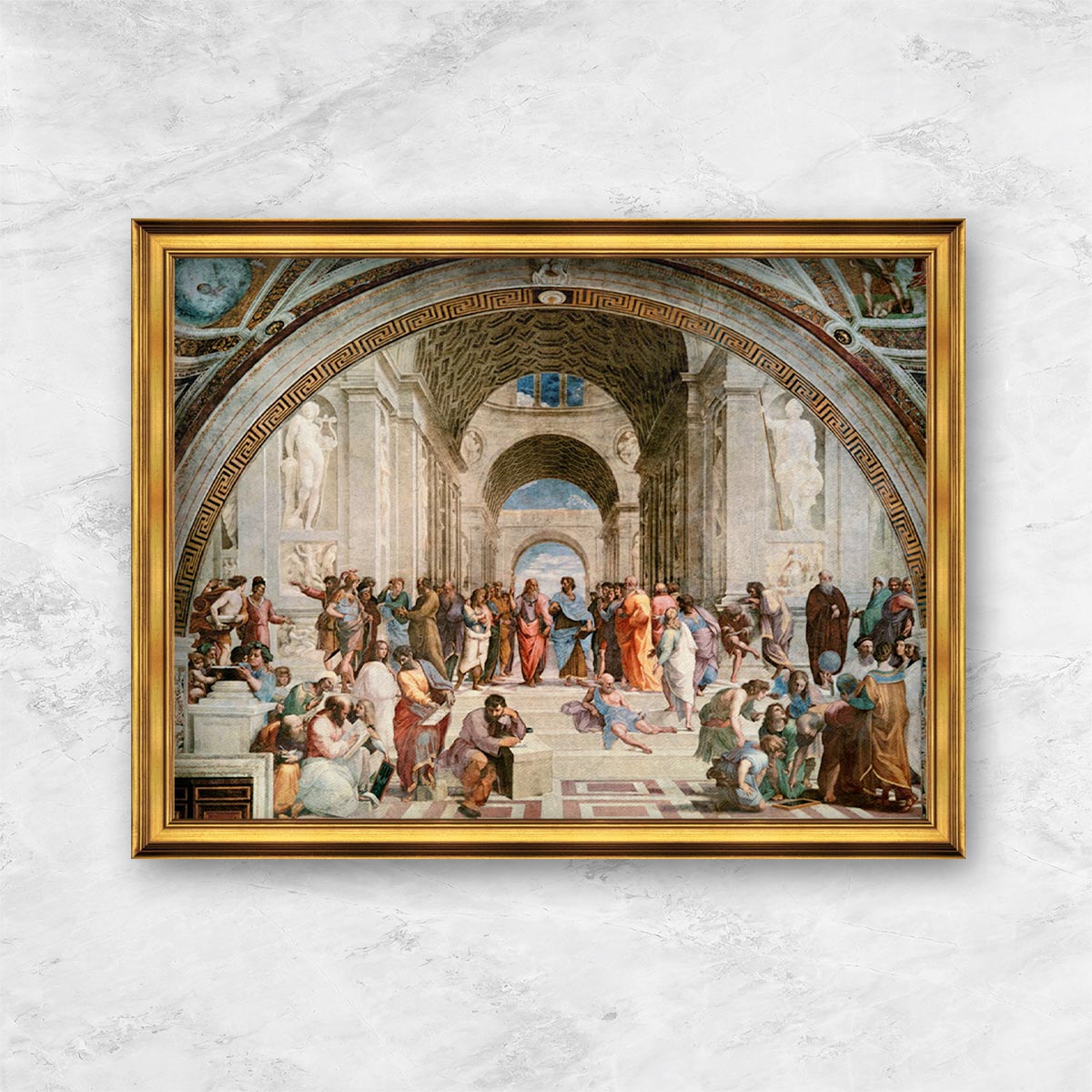 "Die Schule von Athen" | Raffaello Santi – Galerie Barkhau art + form