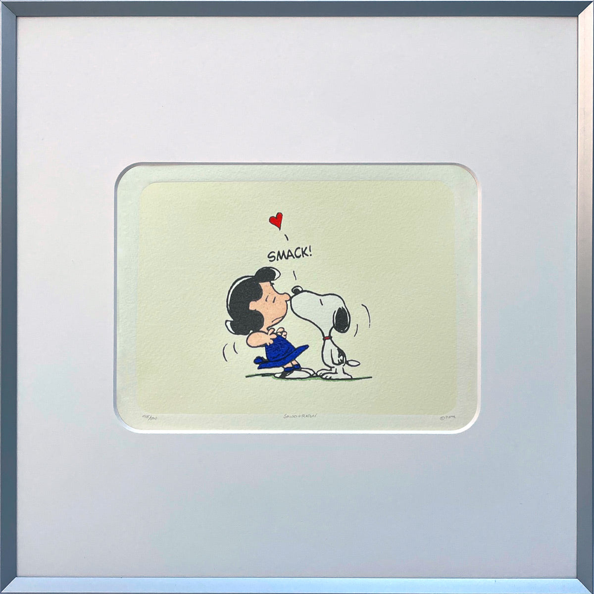 "Smack!" | The Peanuts Bilder kaufen | Miniprint mit Rahmen – Galerie ...