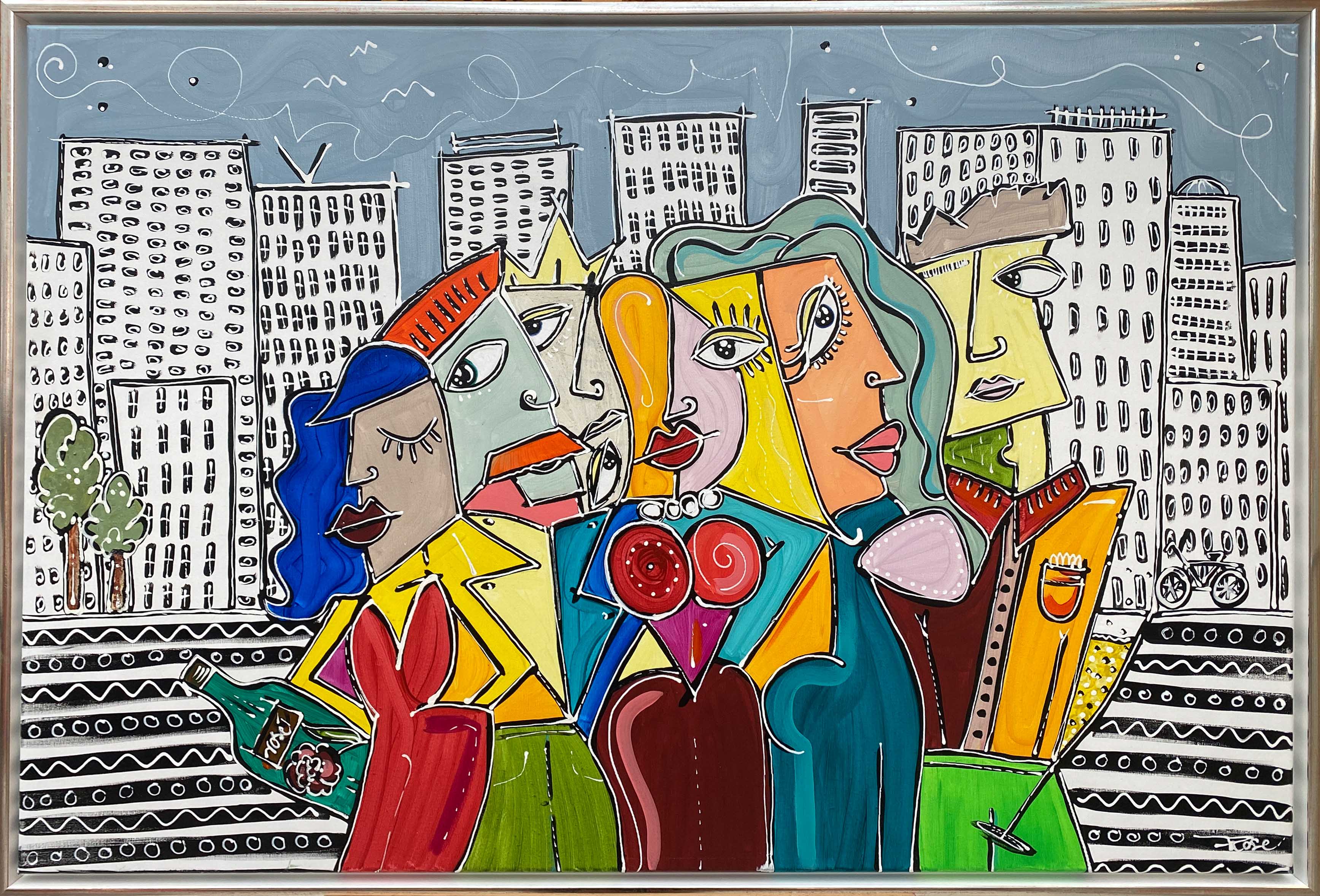 "City" | Ivana Rose – Galerie Barkhau art + form